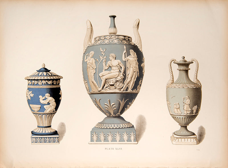 Three Green Jasper Vases. Pl. VII. – Shapero Rare Books