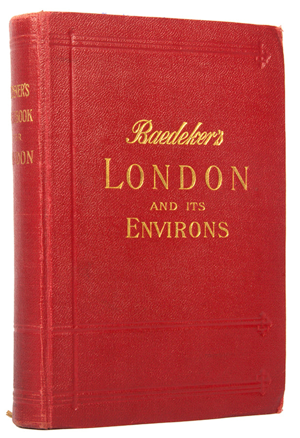 Karl Baedeker, Great Britain. London and its Environs, 1930 – Shapero ...