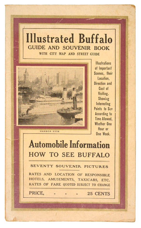 [BURK'S GUIDE] Illustrated Buffalo Guide and Souvenir Book 1922