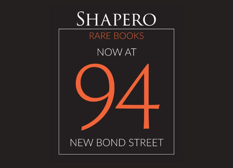 Shapero Rare Books | Signed First Editions & Rare Travel Books